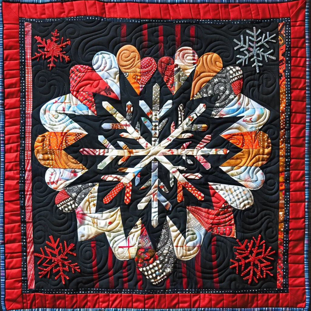 Snowflake Heart TAI020324173 Quilt Blanket – Alpha Quilt