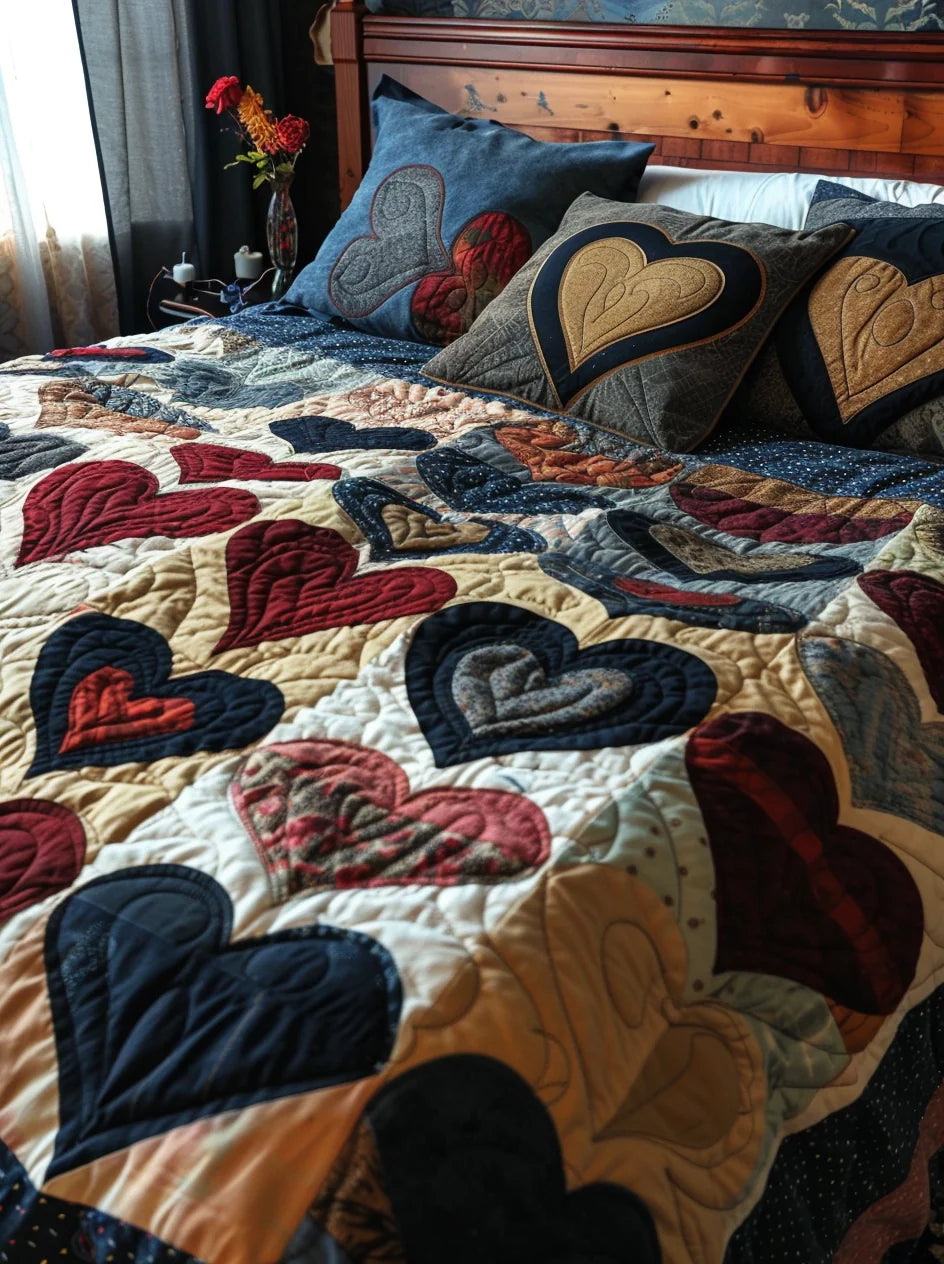 Heart TAI020324129 Quilt Blanket – Alpha Quilt