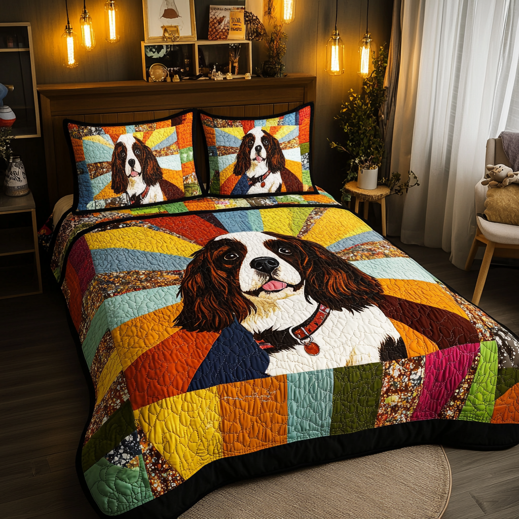 Spaniel TAI181024366 Quilt Bedding Set – Alpha Quilt
