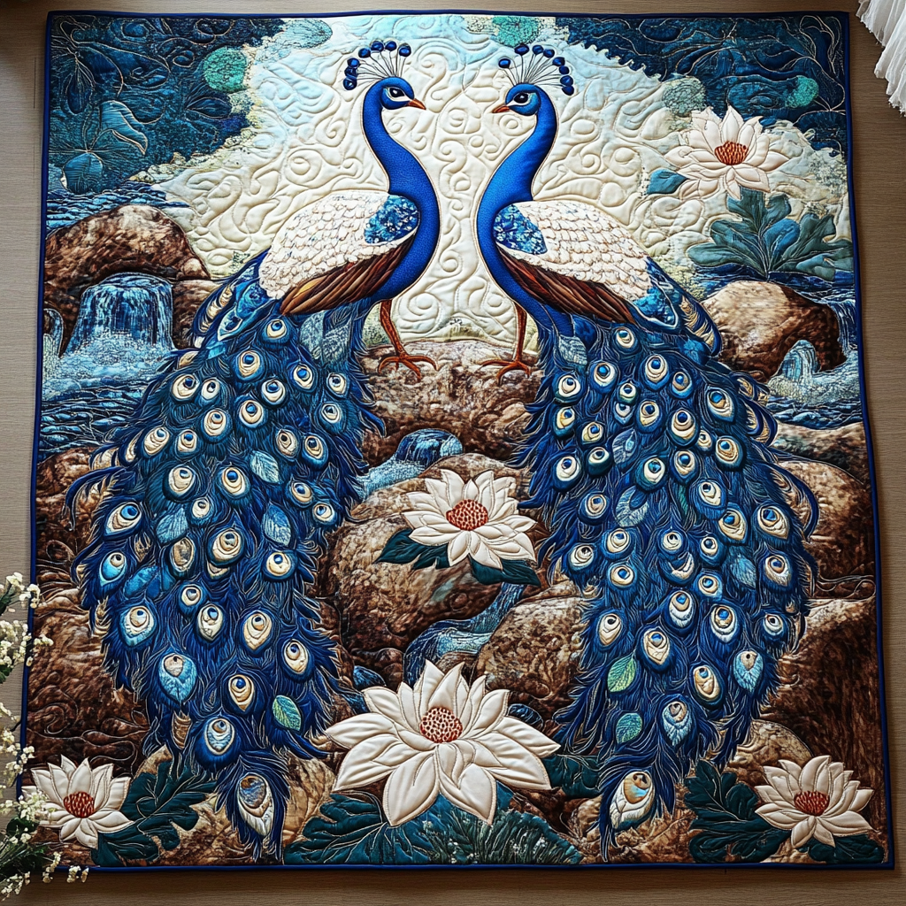 Peacock DAI301224107 Quilt Blanket – Alpha Quilt
