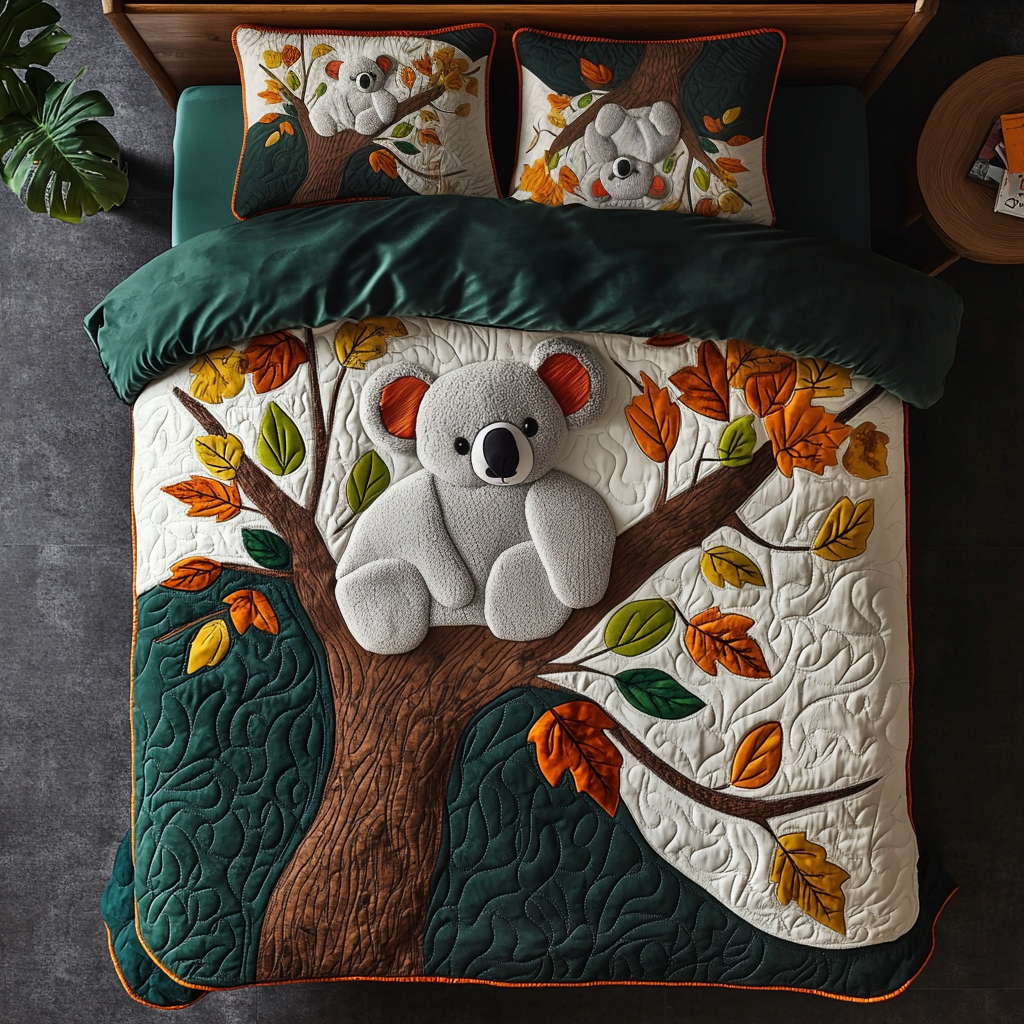 Koala DAI150125207 Quilt Bedding Set – Alpha Quilt