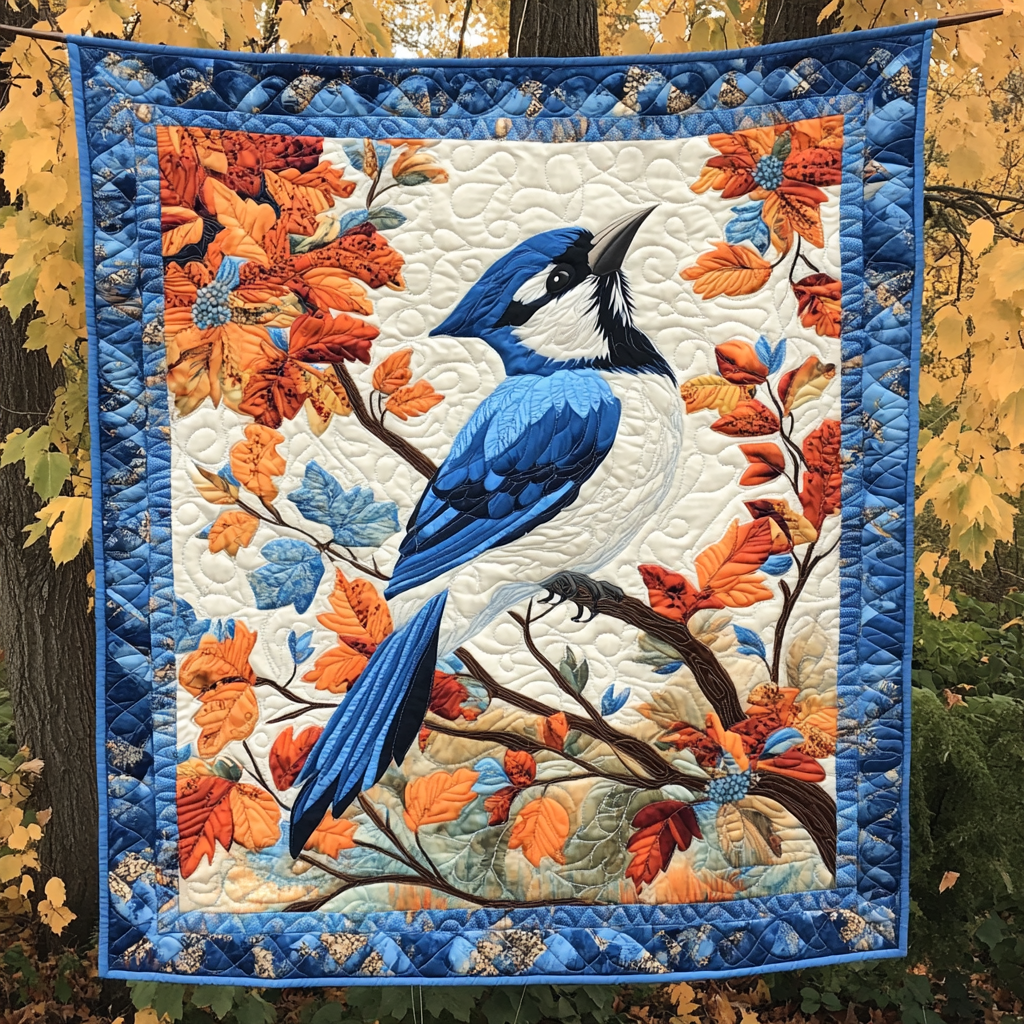 Blue Jay DAI040225126 Quilt Blanket – Alpha Quilt