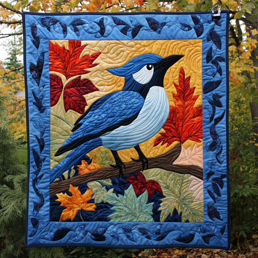 Blue Jay DAI040225129 Quilt Blanket – Alpha Quilt