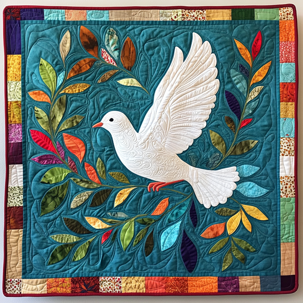 Dove DAI221024263 Quilt Blanket – Alpha Quilt