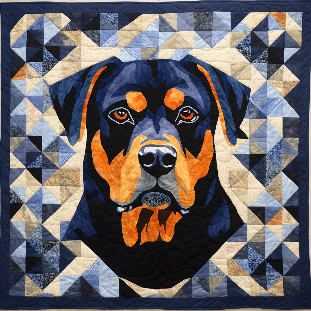 Rottweiler TAI14112310 Quilt Blanket – Alpha Quilt
