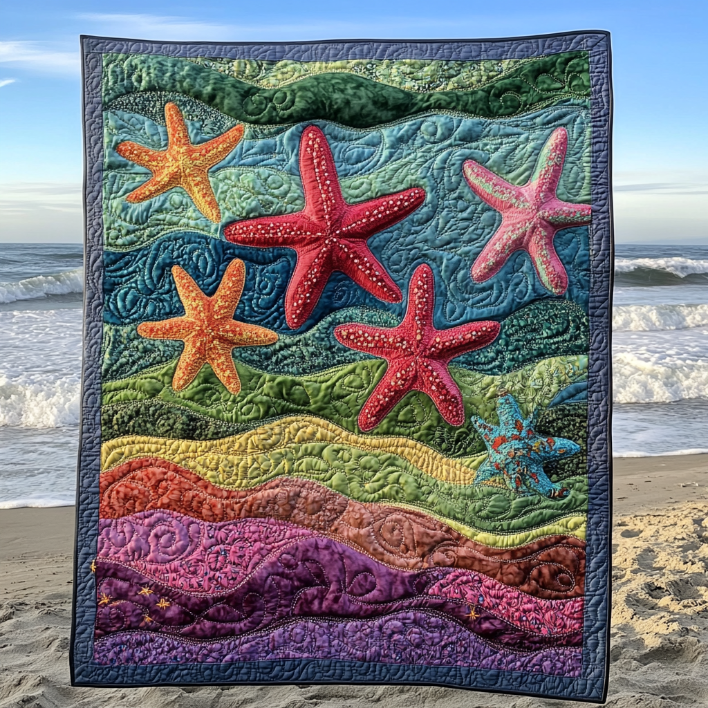 Starfish DAI200125133 Quilt Blanket – Alpha Quilt