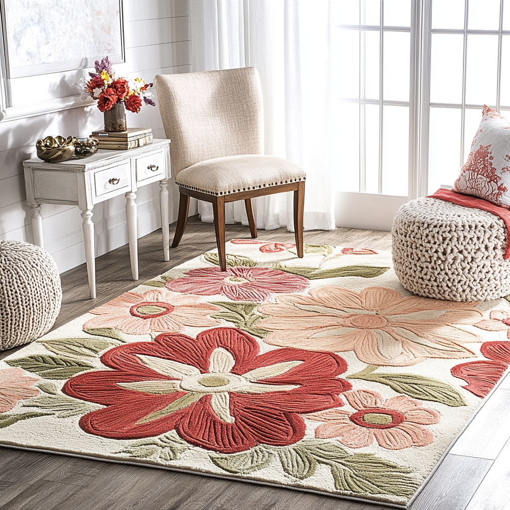 Floral Garden TAI251124254 Rug – Alpha Quilt