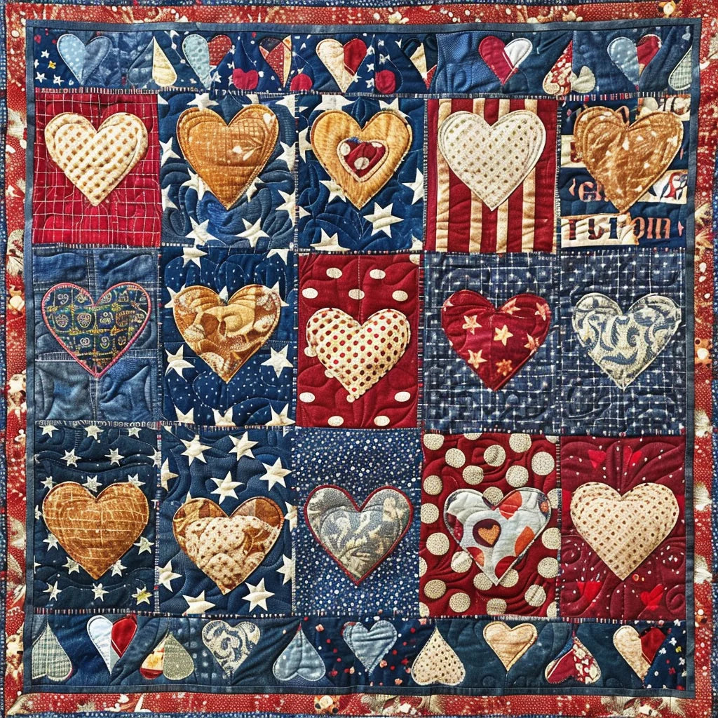 Heart TAI020324138 Quilt Blanket – Alpha Quilt
