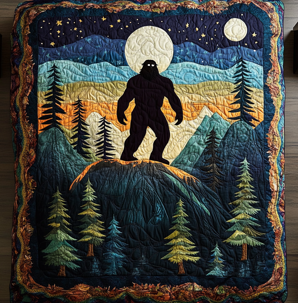 Bigfoot DAI200125164 Quilt Blanket – Alpha Quilt