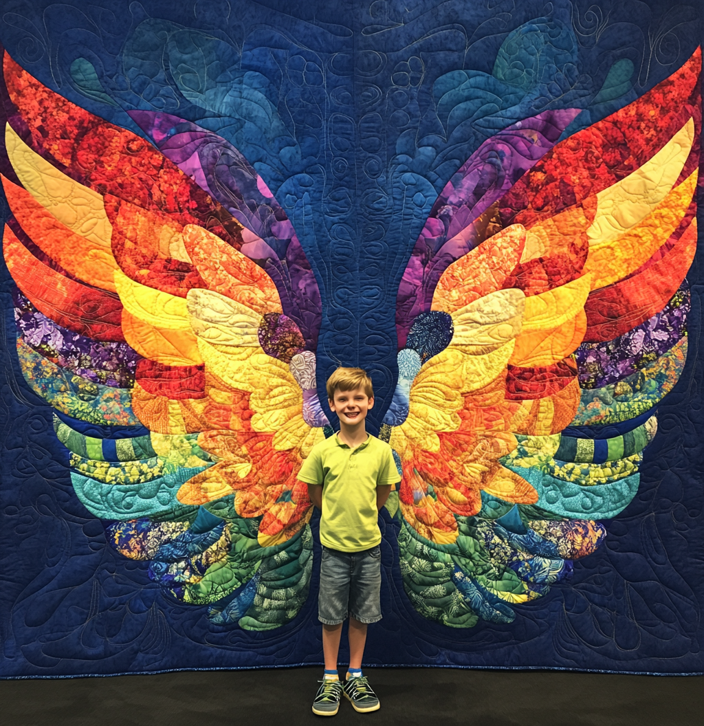 Angel Wings DAI301224042 Quilt Blanket – Alpha Quilt