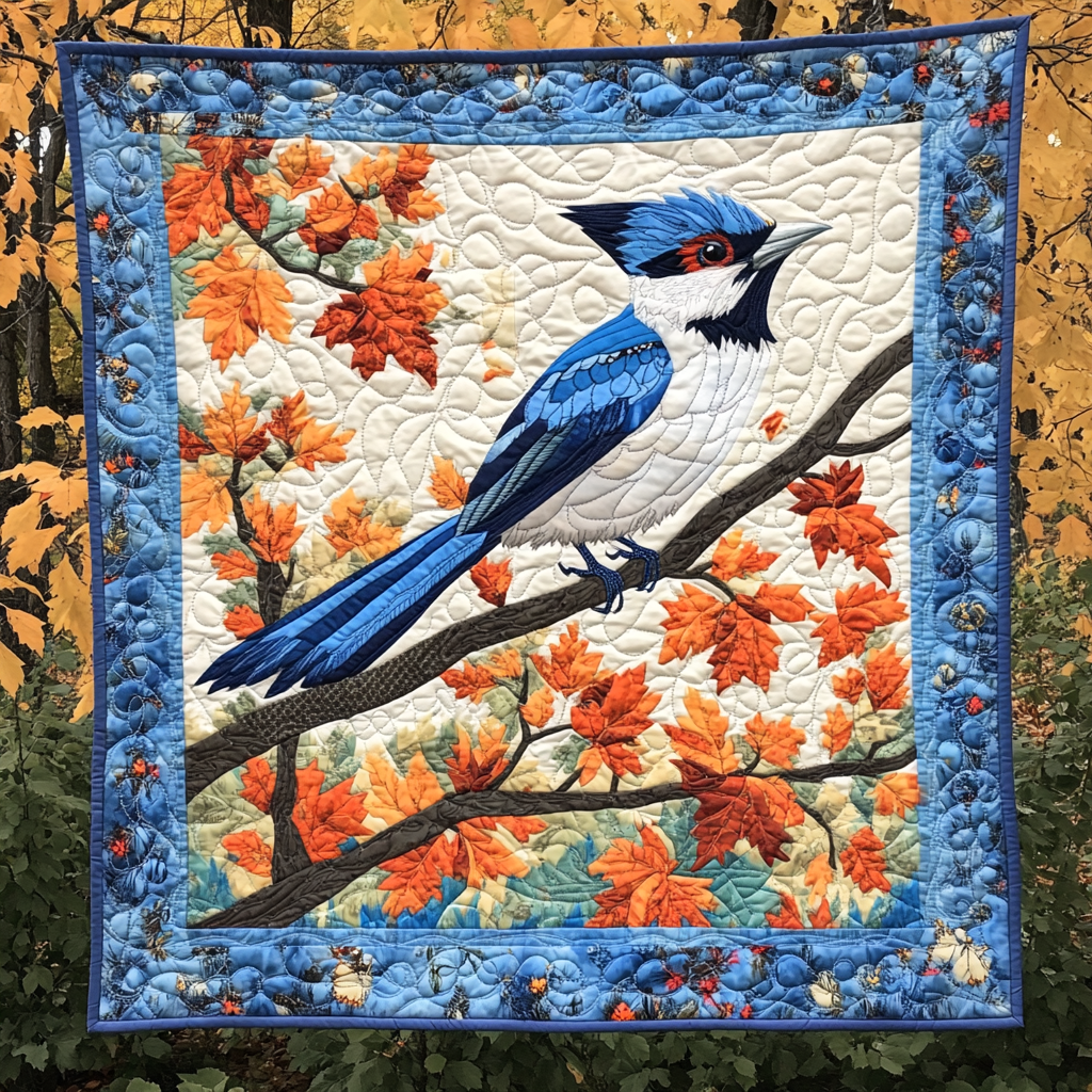 Blue Jay DAI040225125 Quilt Blanket – Alpha Quilt