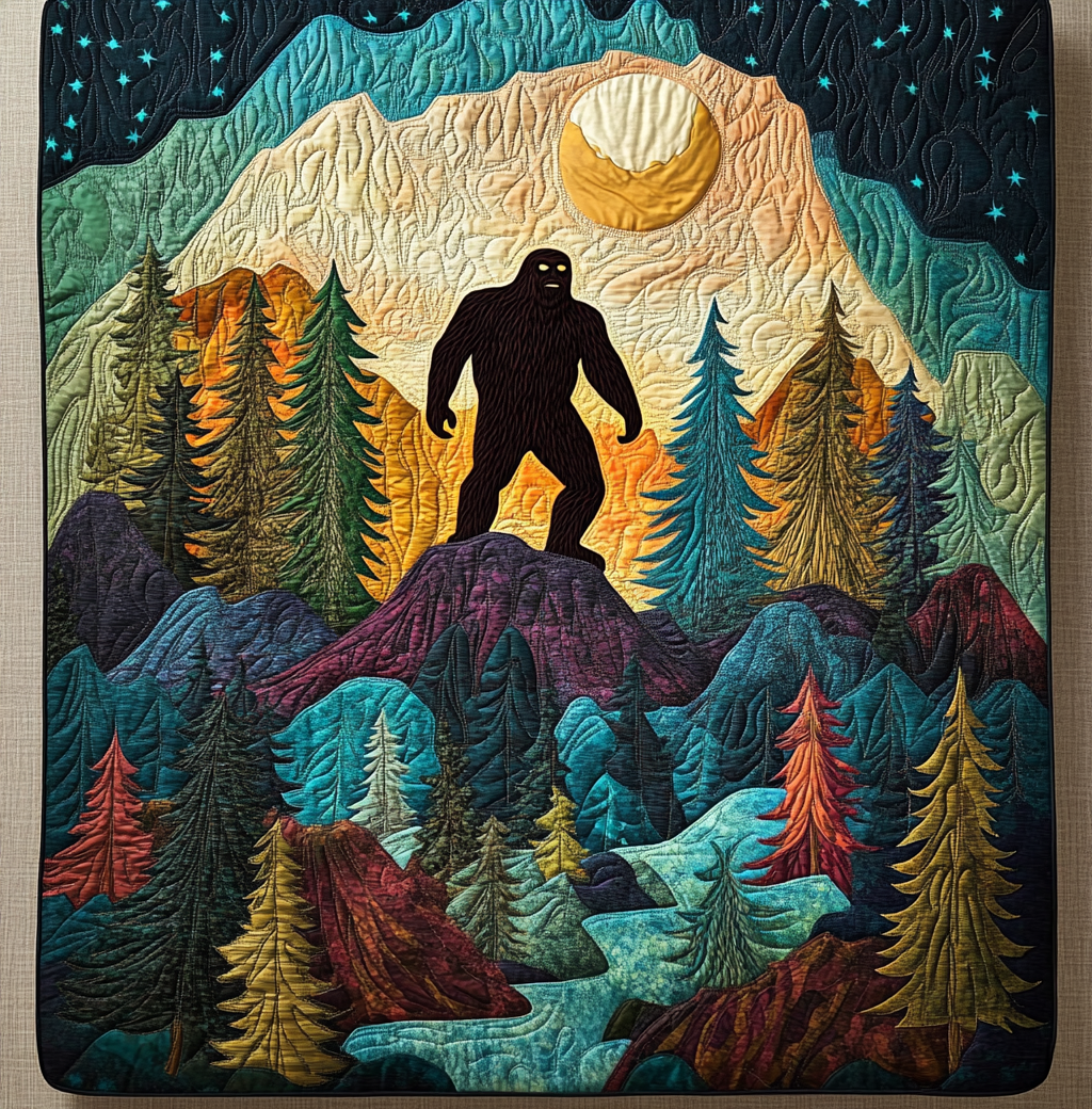 Bigfoot DAI200125161 Quilt Blanket – Alpha Quilt