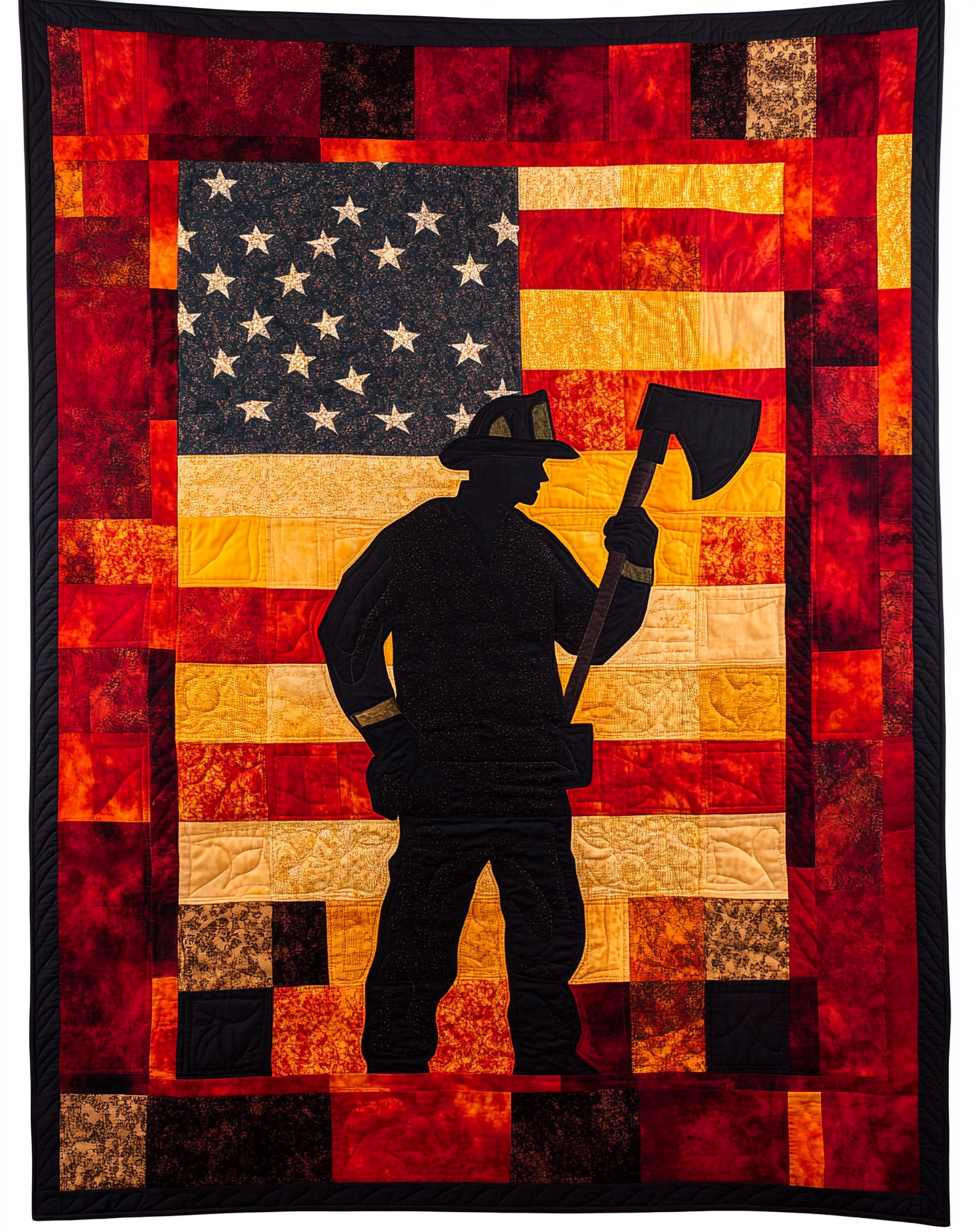 Fireman DAI281124103 Quilt Blanket – Alpha Quilt