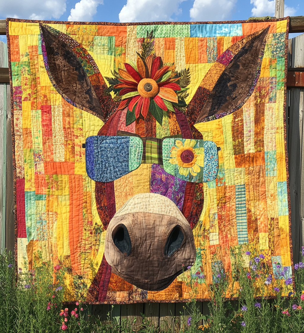 Donkey DAI090125235 Quilt Blanket – Alpha Quilt