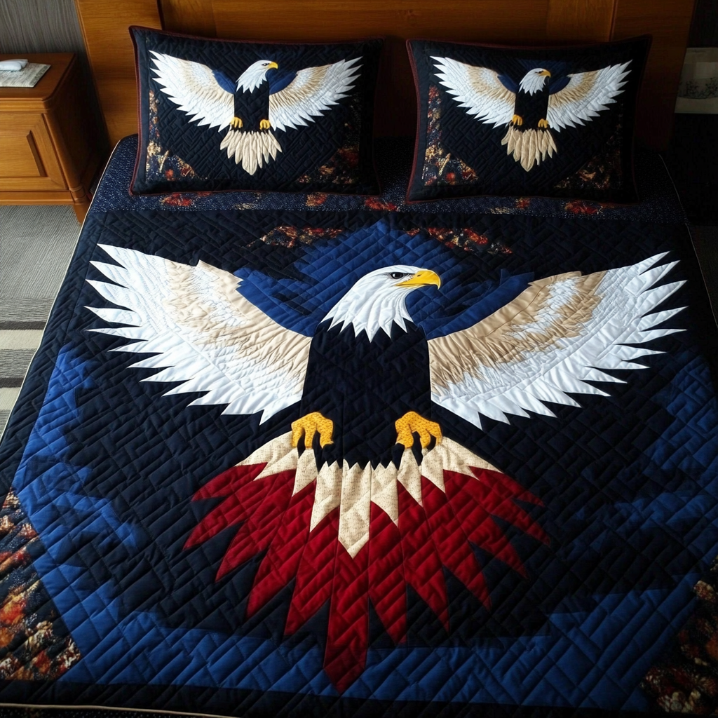Eagle DAI280824010 Quilt Bedding Set – Alpha Quilt
