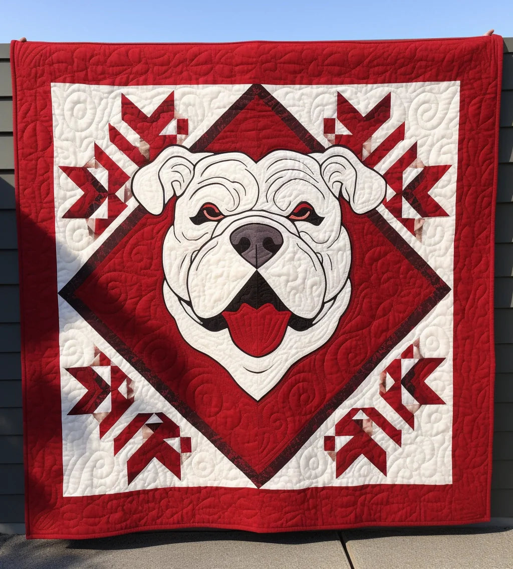 Pitbull BL11112332 Quilt Blanket – Alpha Quilt