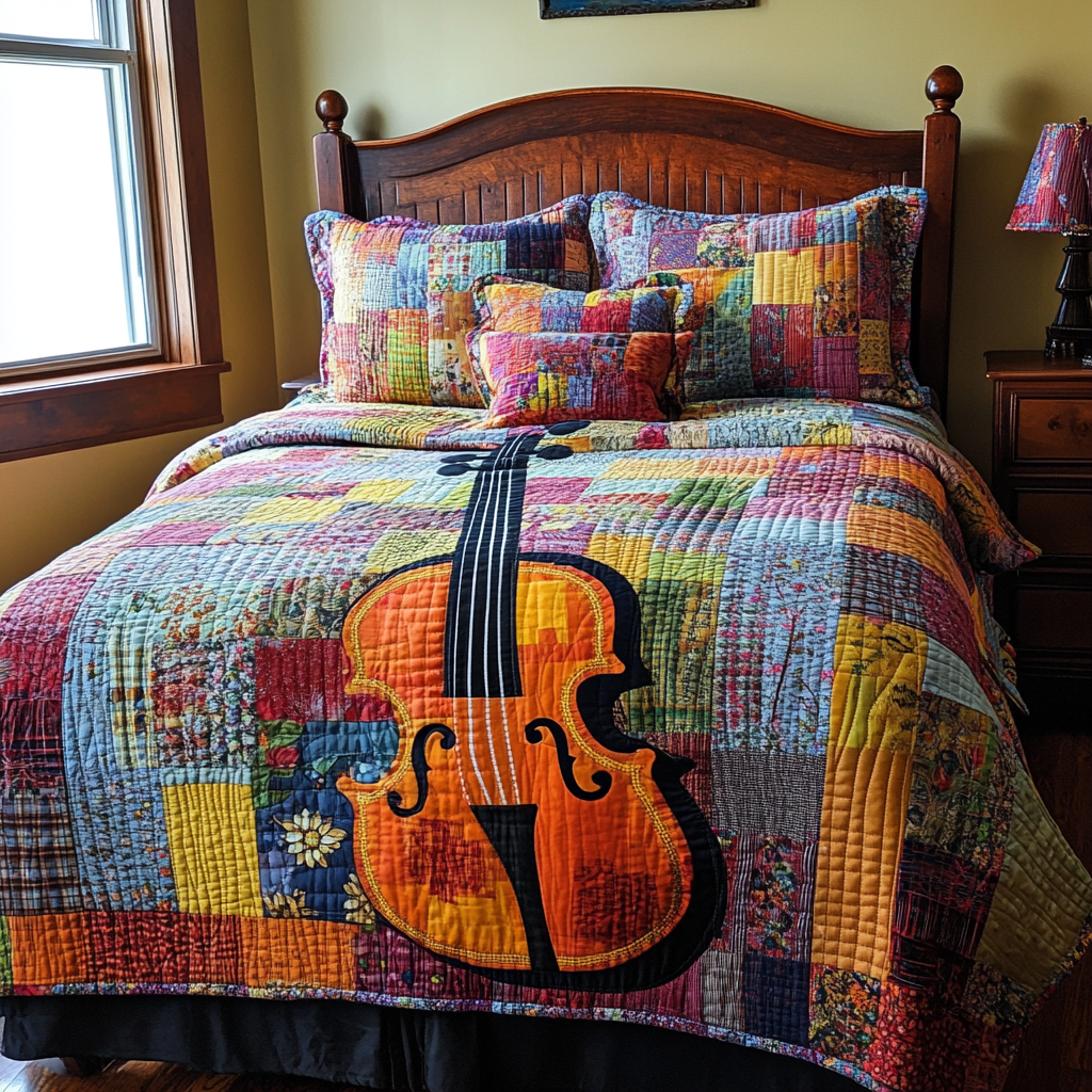 Violin DAI281124131 Quilt Bedding Set – Alpha Quilt