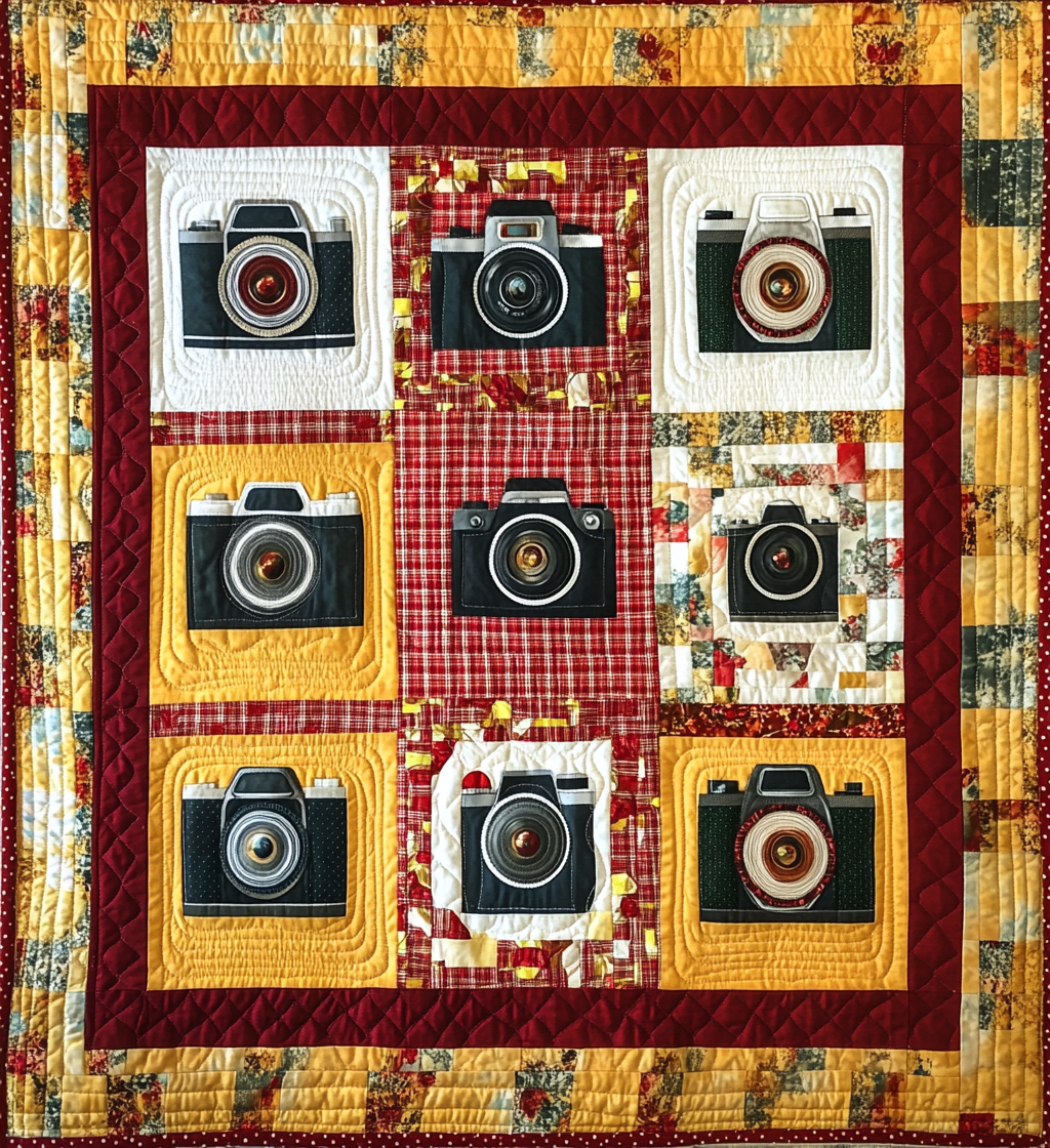 Camera DAI150125003 Quilt Blanket – Alpha Quilt