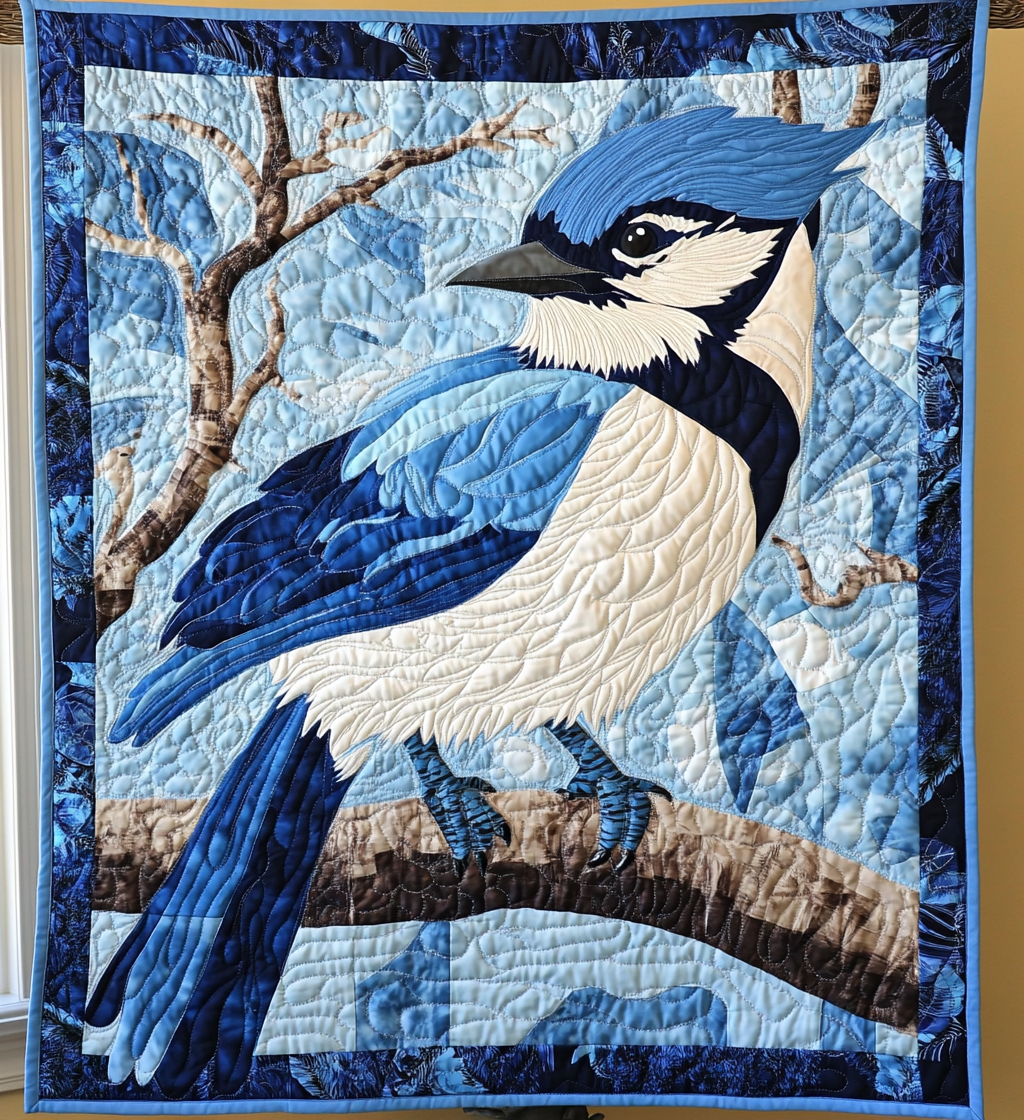 Blue Jay DAI040225127 Quilt Blanket – Alpha Quilt