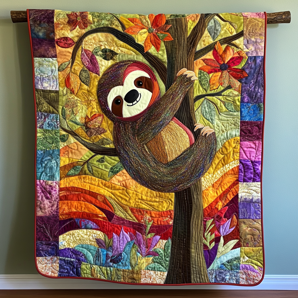 Sloth DAI111124513 Quilt Blanket – Alpha Quilt