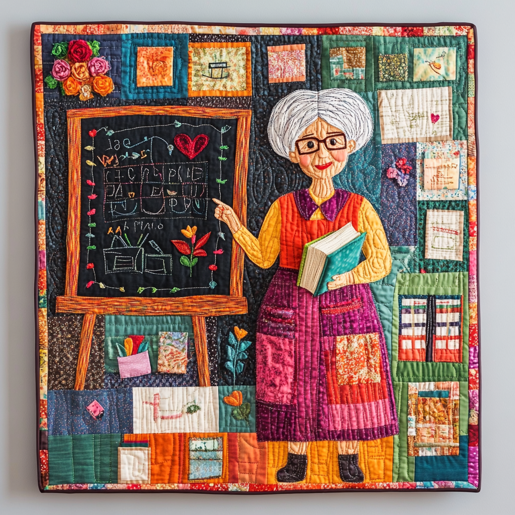 Teacher DAI051224002 Quilt Blanket – Alpha Quilt