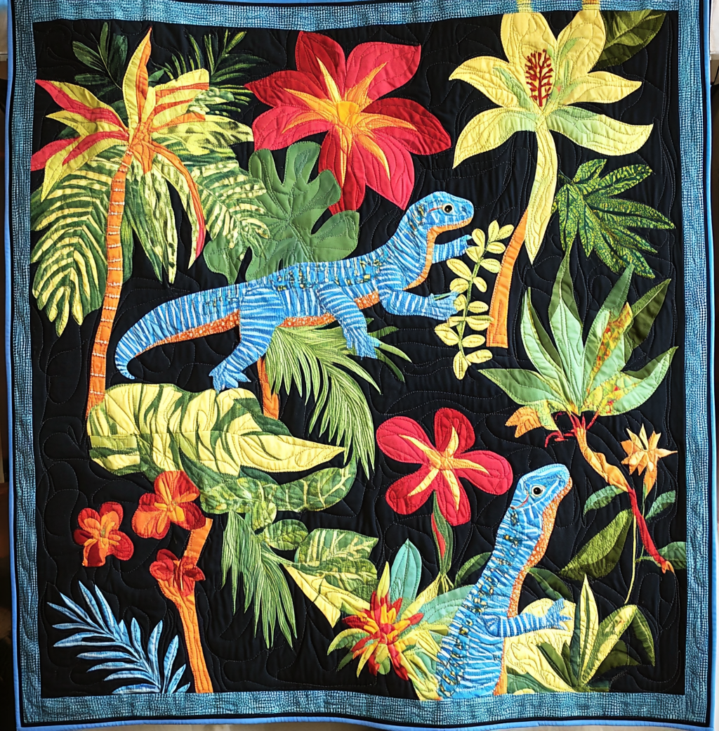 Lizard DAI190225048 Quilt Blanket – Alpha Quilt
