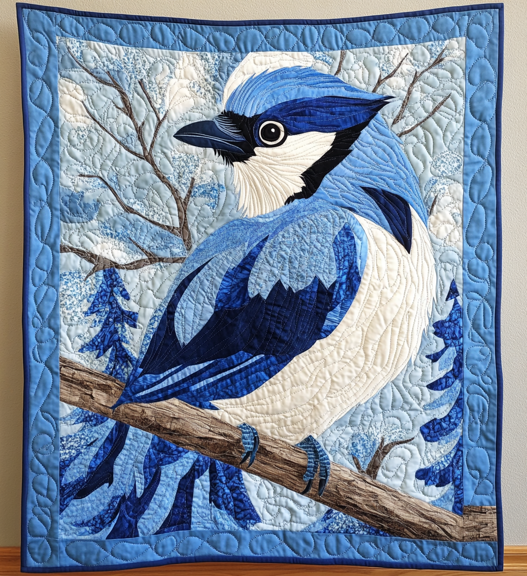 Blue Jay DAI040225128 Quilt Blanket – Alpha Quilt