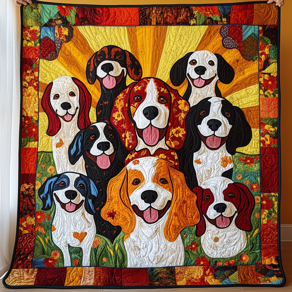 Spaniel TAI181024046 Quilt Blanket – Alpha Quilt