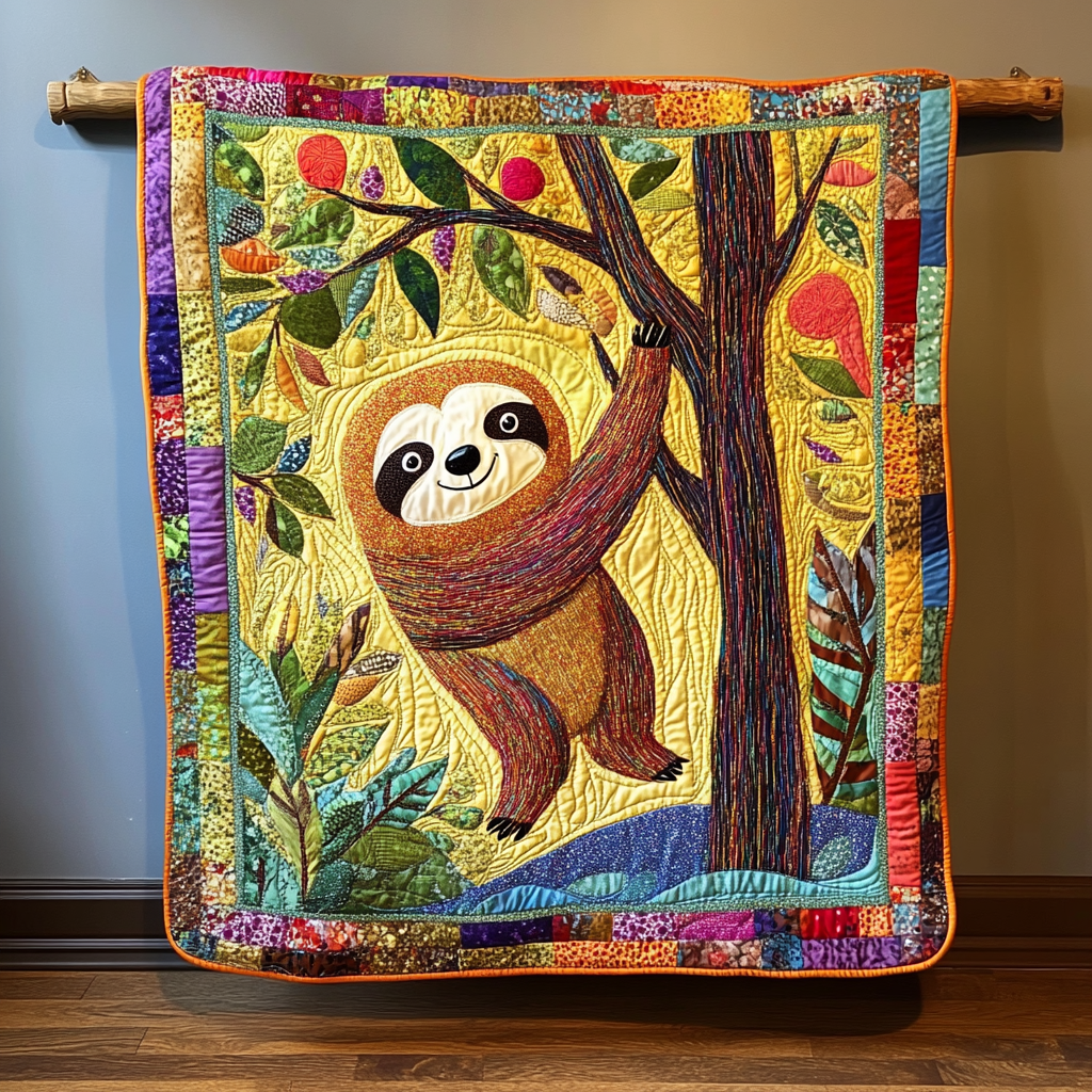 Sloth DAI111124511 Quilt Blanket – Alpha Quilt