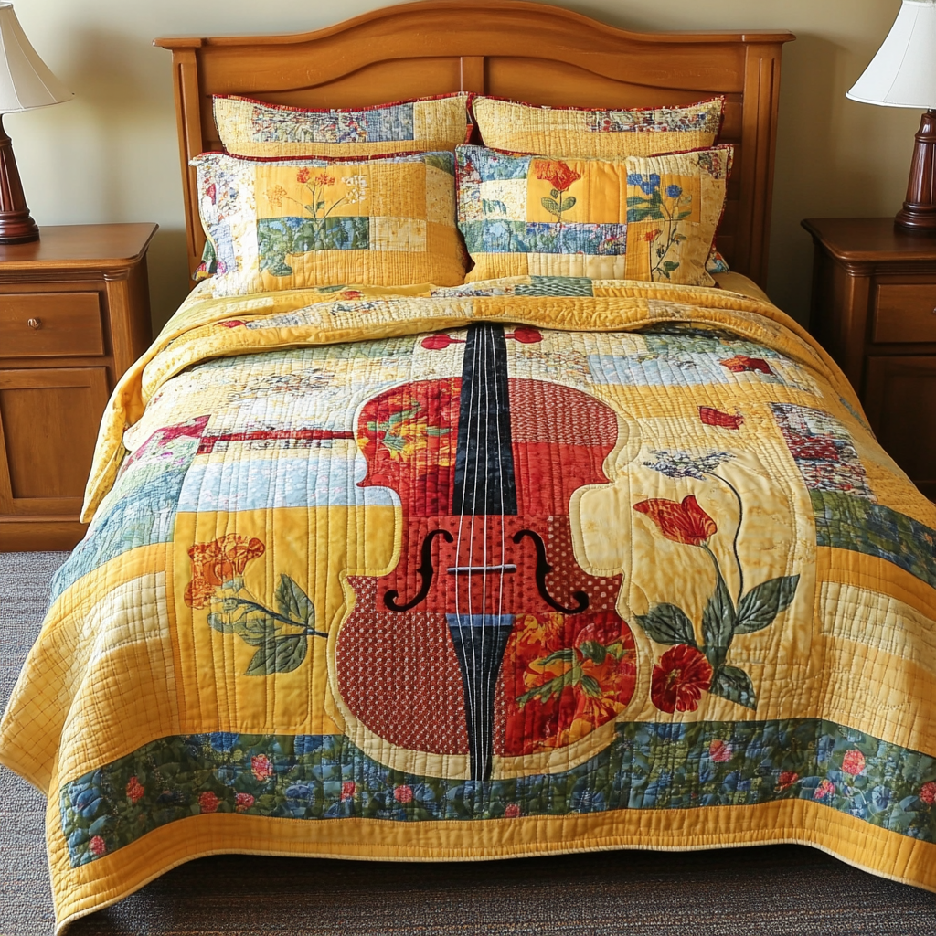Violin DAI281124129 Quilt Bedding Set – Alpha Quilt