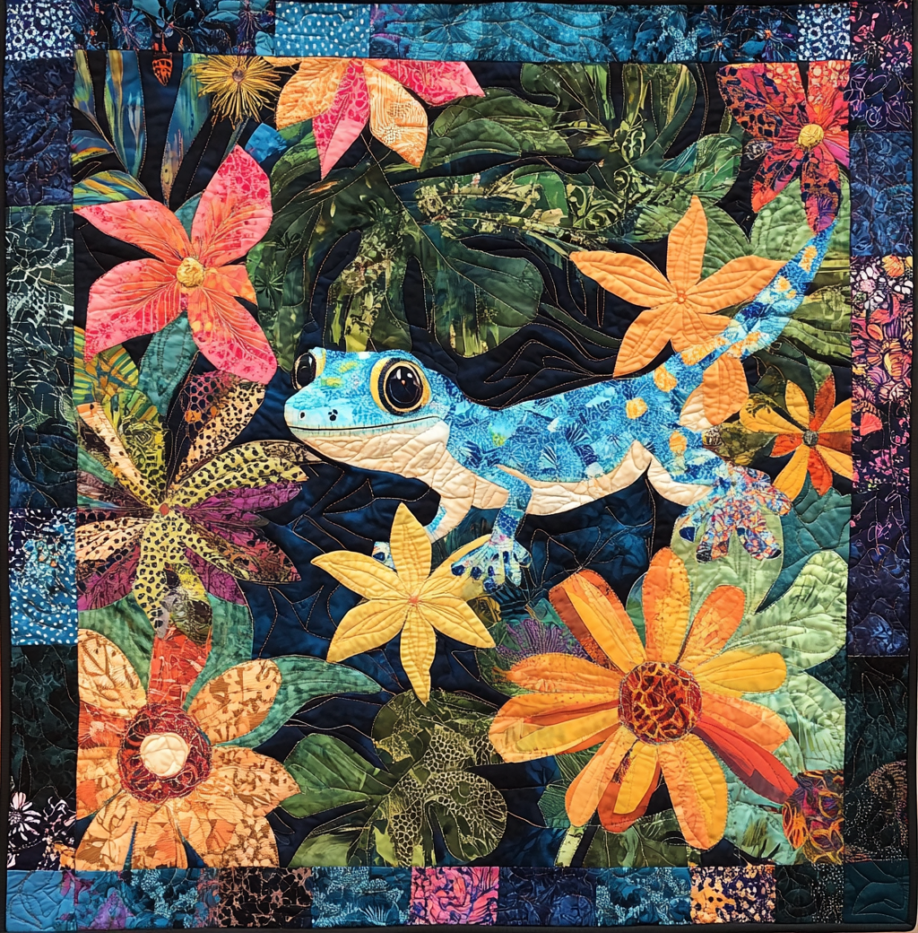 Lizard DAI190225049 Quilt Blanket – Alpha Quilt