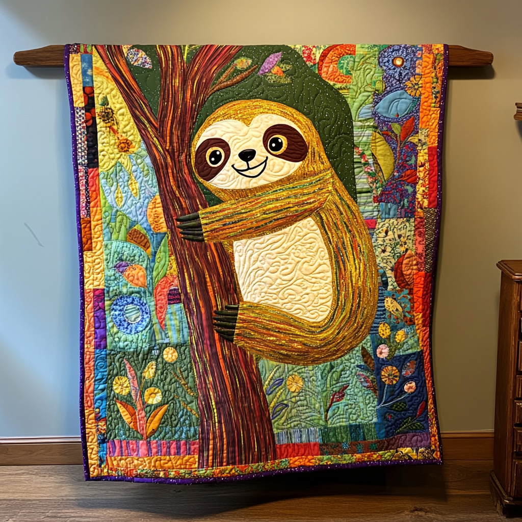 Sloth DAI111124514 Quilt Blanket – Alpha Quilt