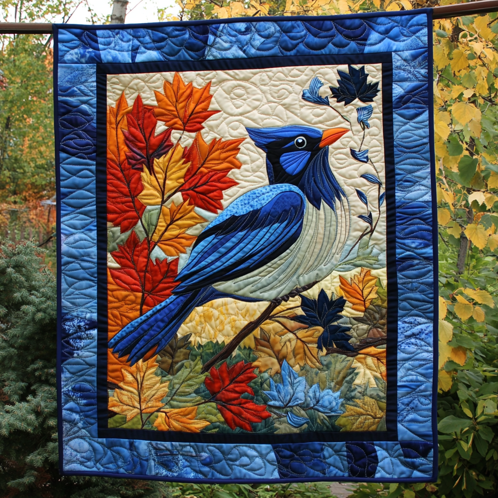 Blue Jay DAI040225130 Quilt Blanket – Alpha Quilt