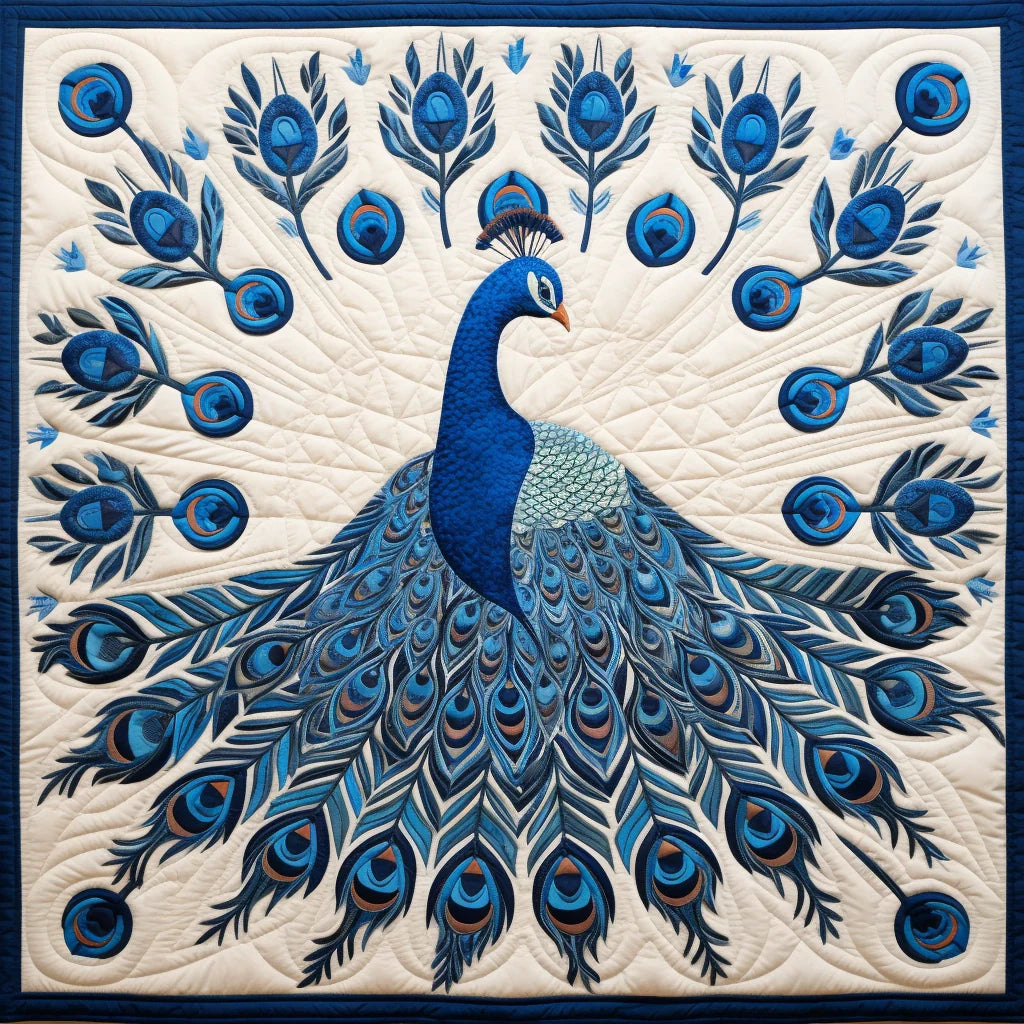 Peacock TAI260224051 Quilt Blanket – Alpha Quilt