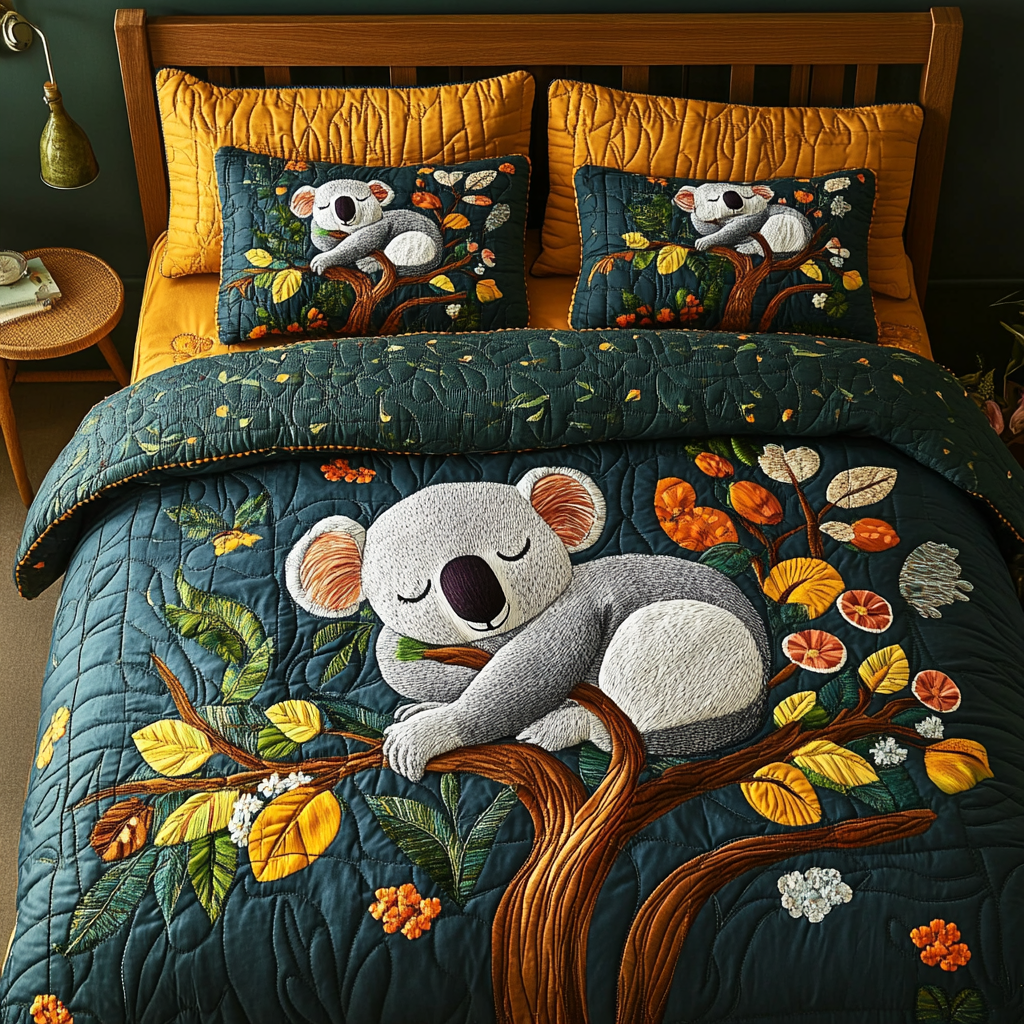 Koala DAI150125204 Quilt Bedding Set – Alpha Quilt