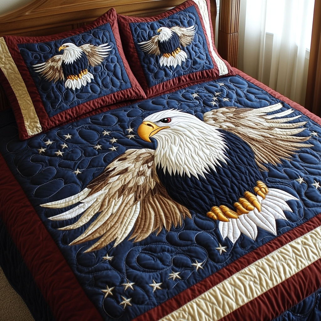 Eagle DAI280824011 Quilt Bedding Set – Alpha Quilt