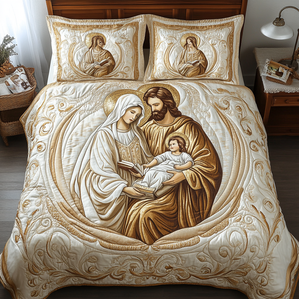 Nativity TAI061124056 Quilt Bedding Set – Alpha Quilt