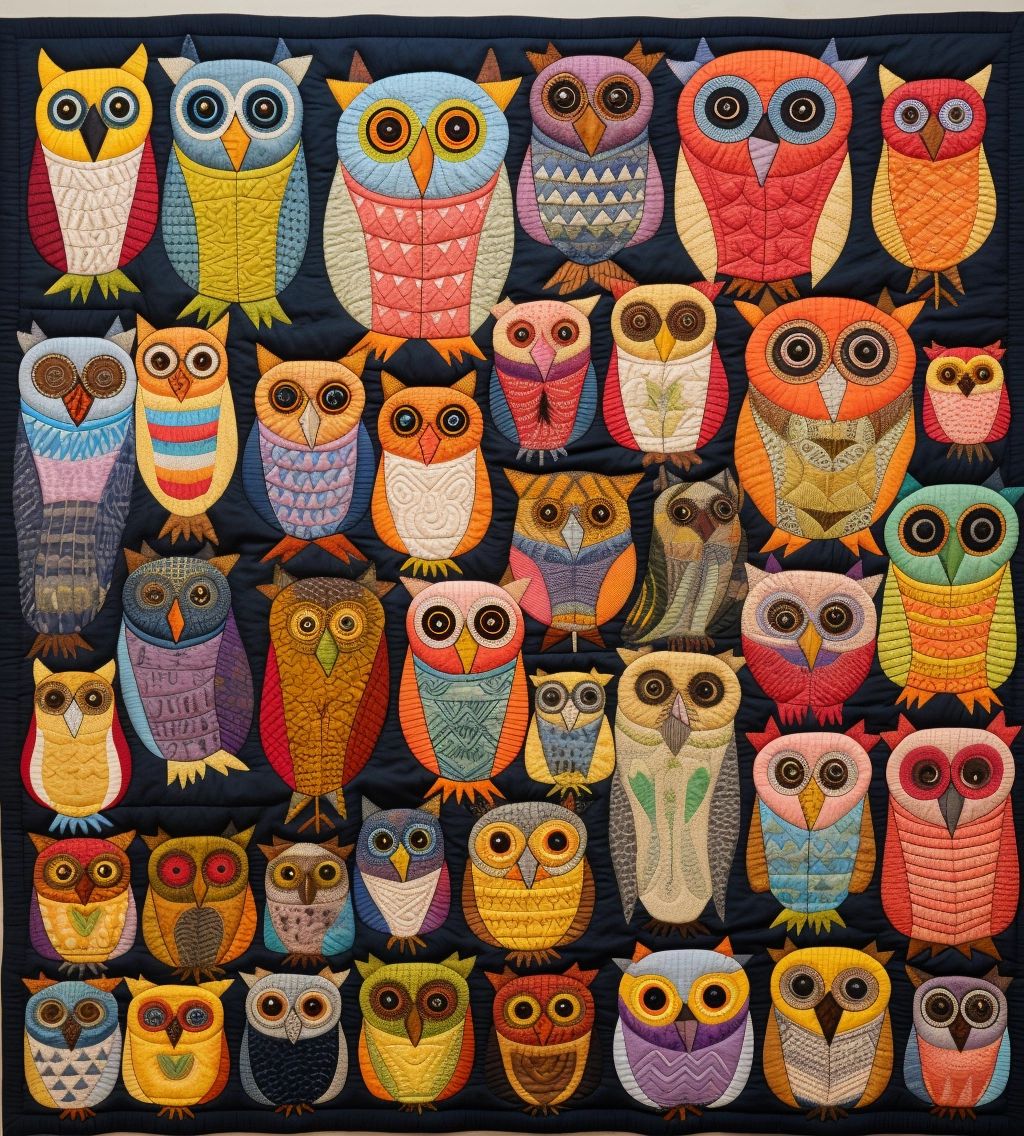 Owls BL9112391 Quilt Blanket – Alpha Quilt